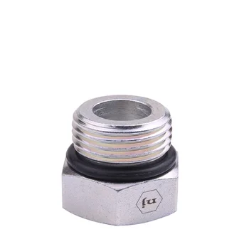 6408 Hydraulic Fitting High Pressure Male Orb External Hex O Ring ...
