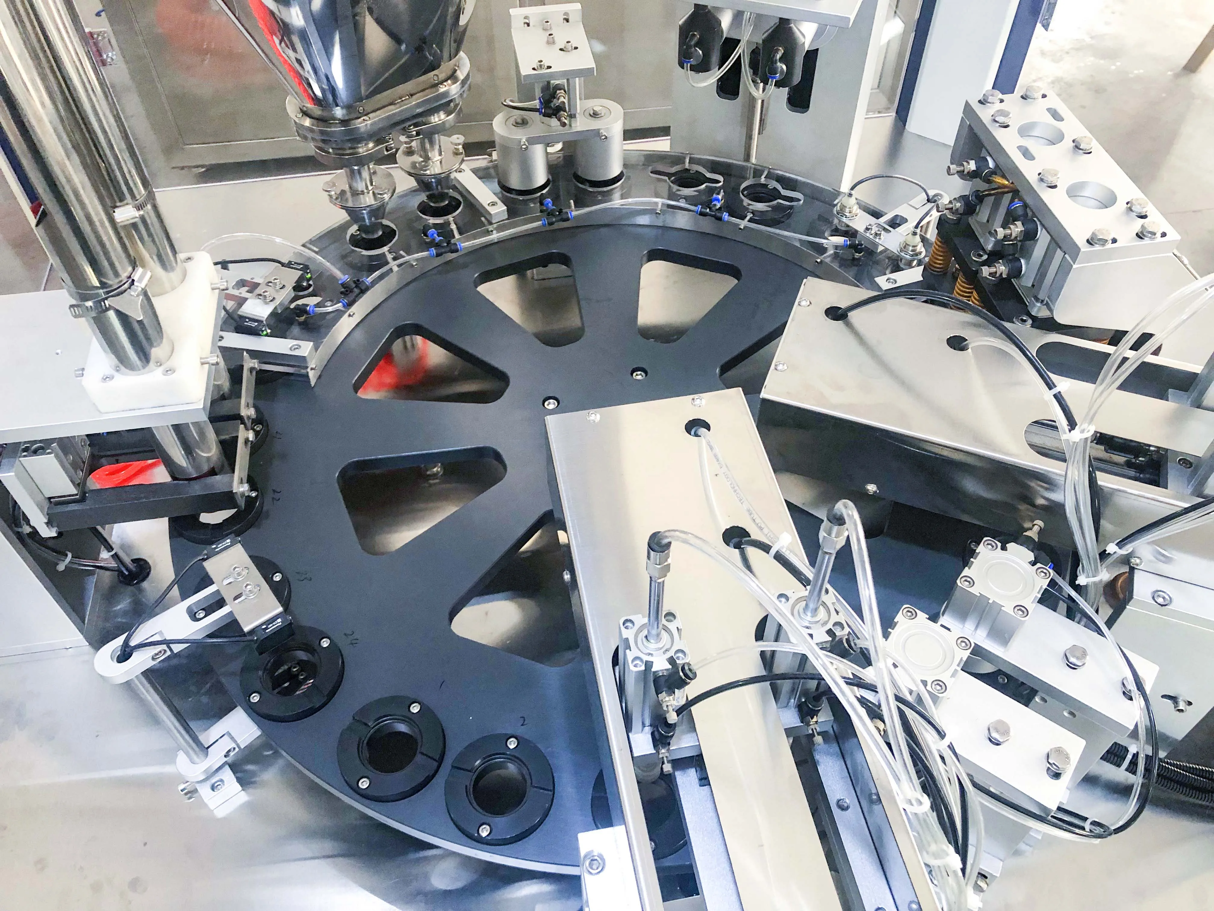 Automatic Rotary Type Fill Machine Kcup Nespresso Coffee Capsules ...