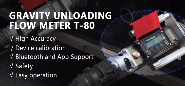 Gravity Unloading Flowmeter T80 - Precision Fuel Discharge