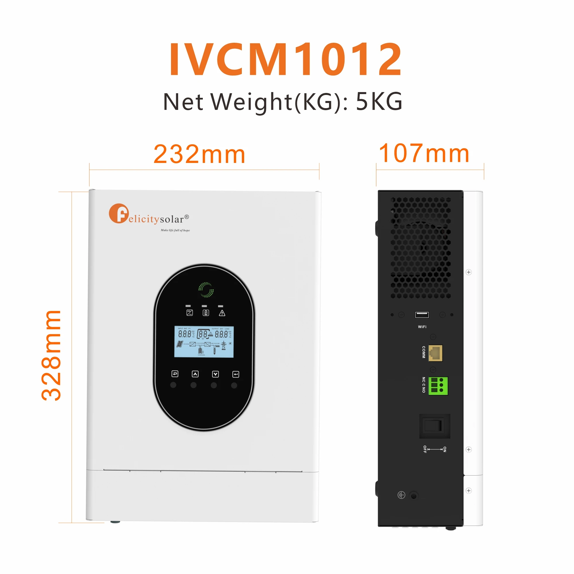 Felicity Solar Inverter 1kw~3kw - off Grid Photovoltaic System