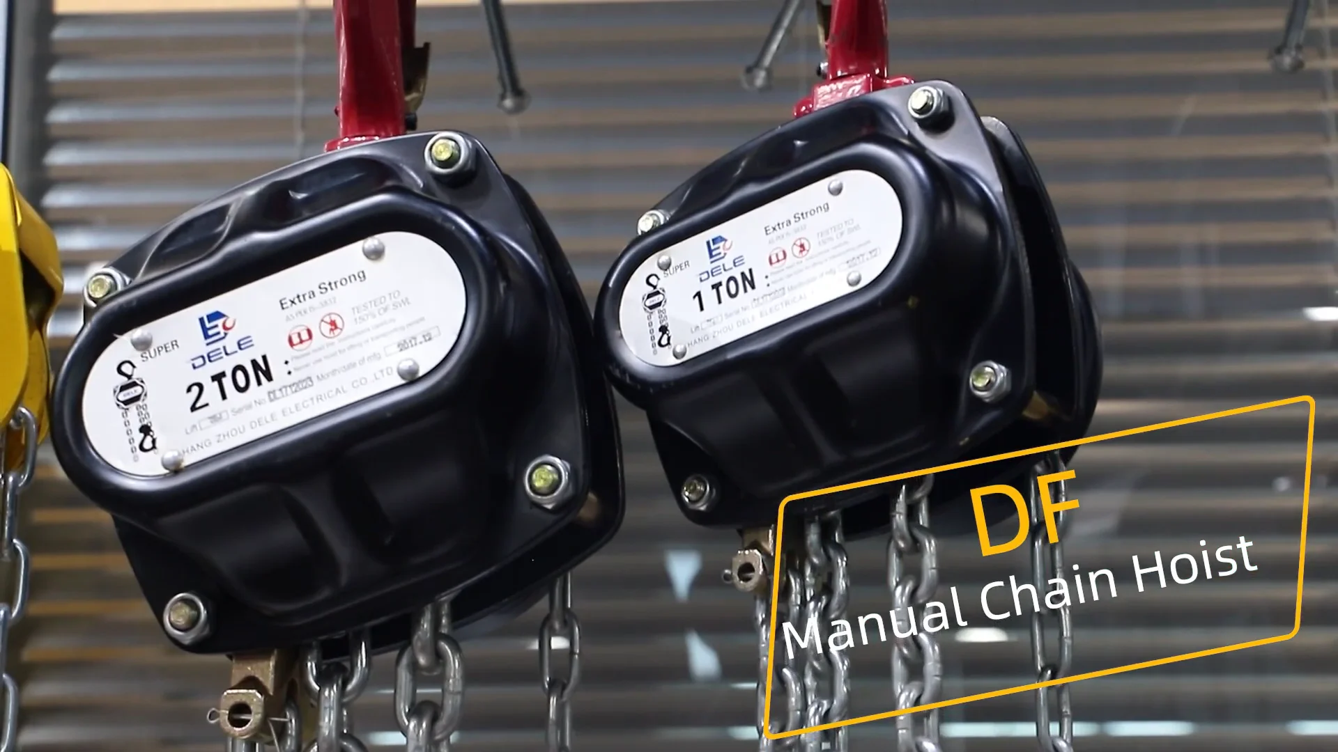 Hot Sales Chain Pulling Manual Hoist 1t Manual Chain Hoist With Trolley ...