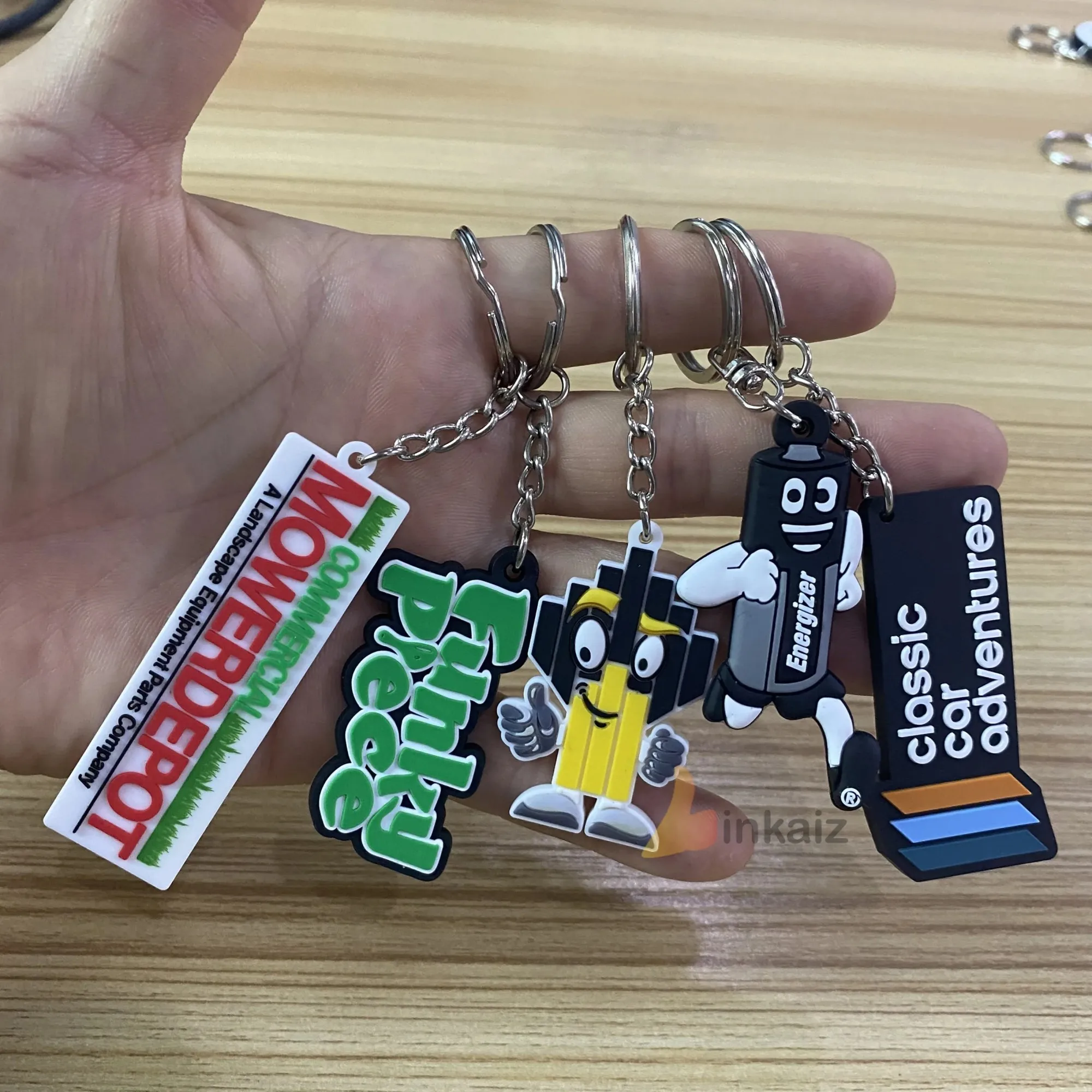 Custom PVC Keychains - Promotional Items with Logo