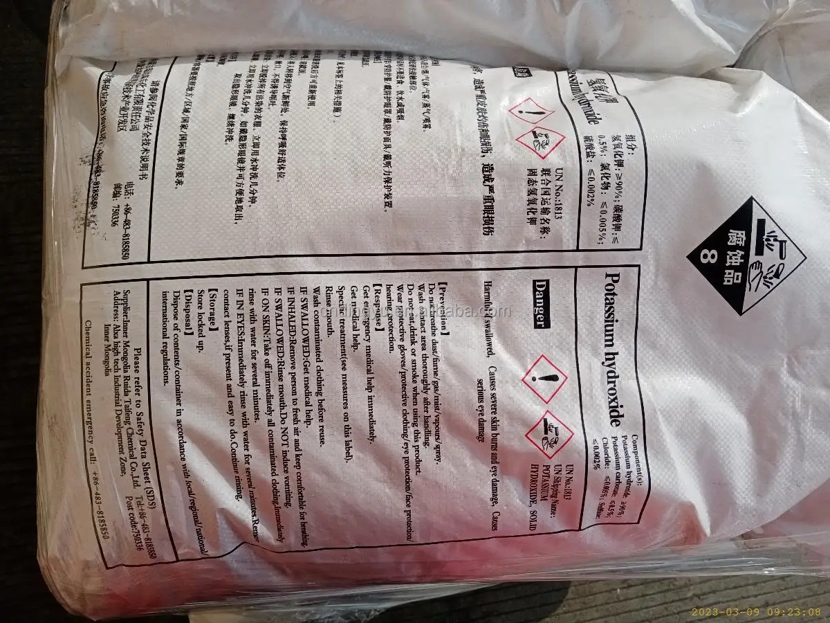 White Flakes Caustic Potash Koh Cas 1310-58-3 For Soap - Buy Koh ...