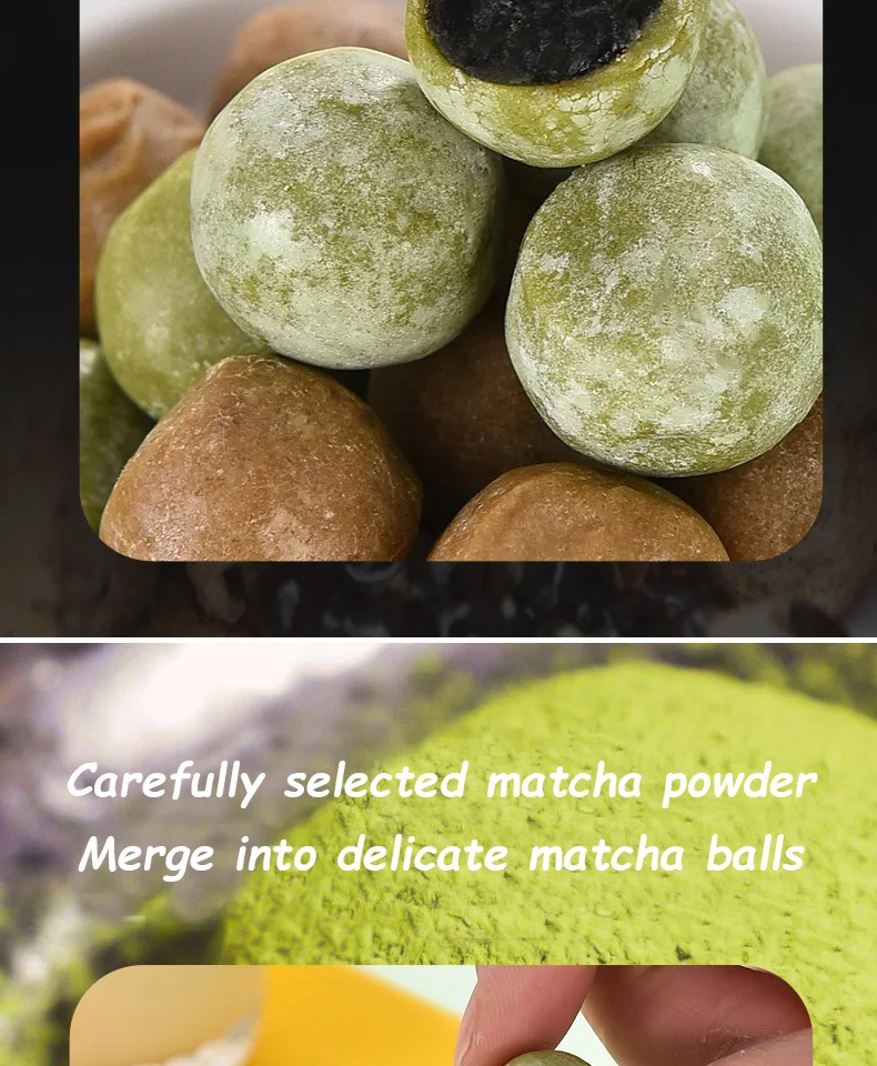 Newly 60g Hongyuan Gummy Jelly Candy Matcha Flavor Candy Exotic Snacks ...