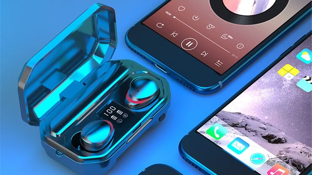 Mini Touch Tws M15 Sports Headphones V5.1 Earphones Wireless With Mic ...