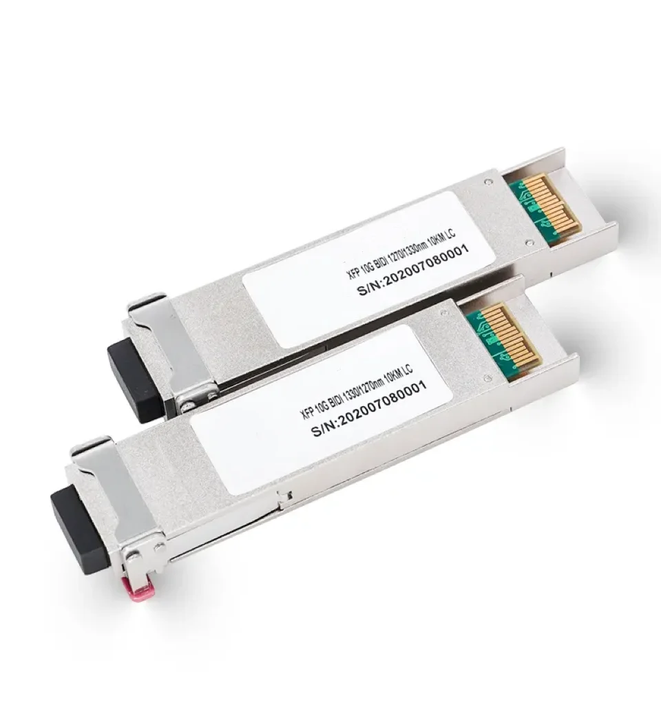 10g Xfp Bidi 20km 1270nm/1330nm Lc Ddm Fiber Optic Wdm 20km Bidi Xfp ...