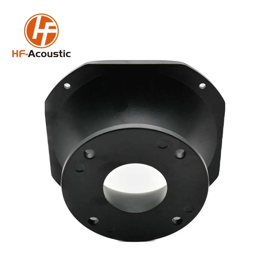 HF-AH74 Super Aluminum Black Diffuser Horn - 2 Inch Bolt On
