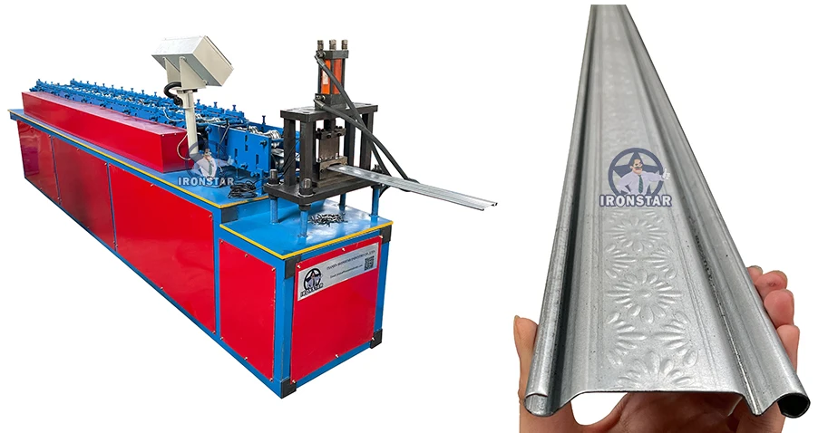 Flower Metal Shutter Door Slat Roller Shutter Door Roll Forming Machine - Buy Shutter Door Roll ...