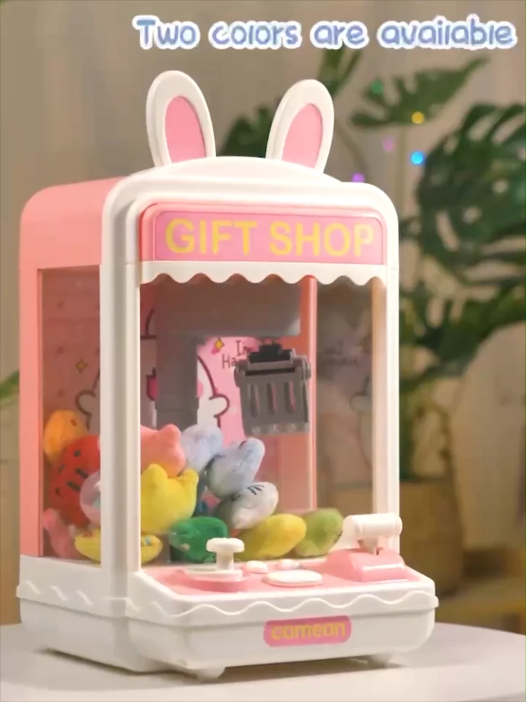 Mini Cute Claw Machine Toys Kit Arcade Games For Home Fun Tiny Stuff ...