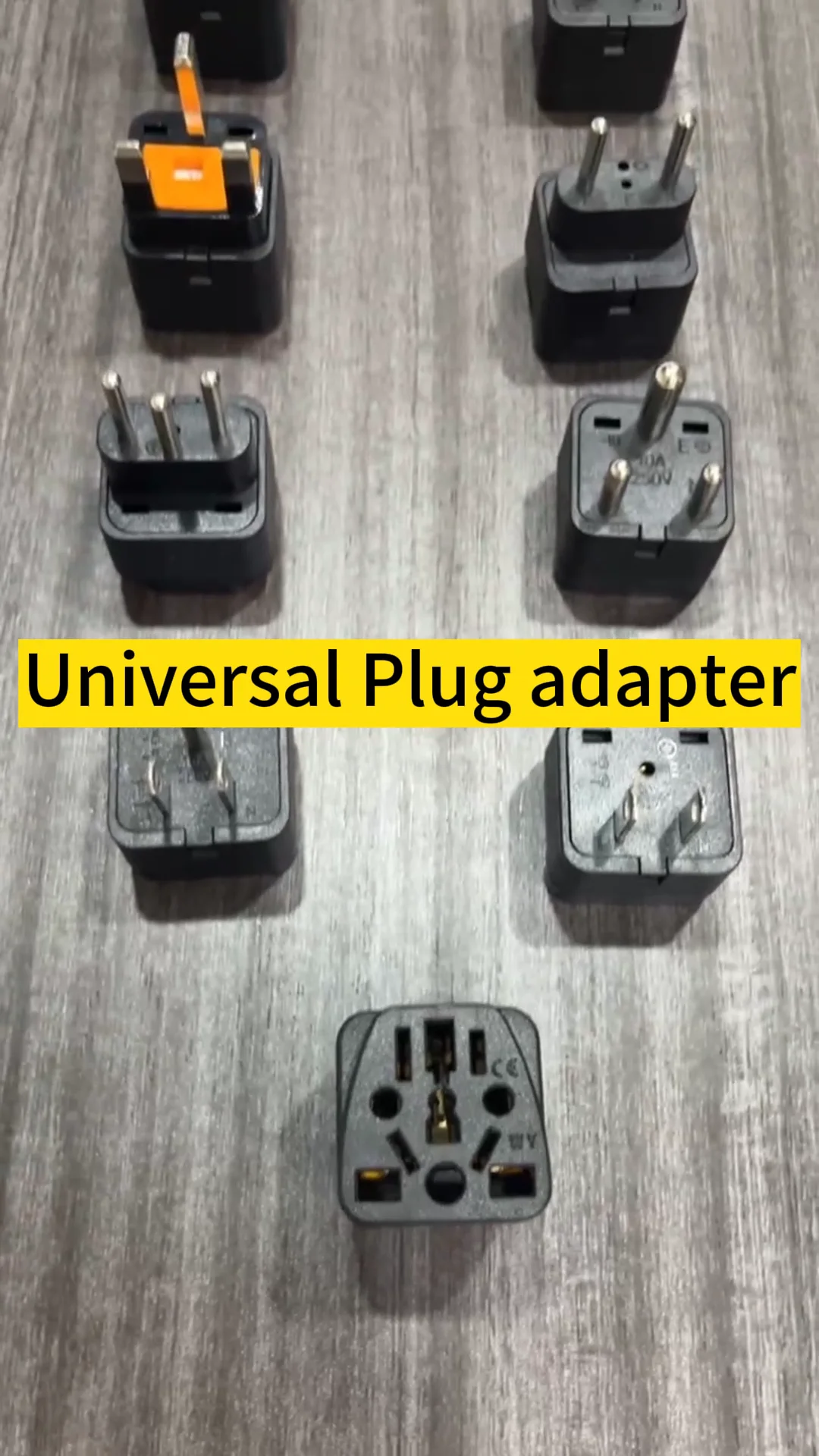 Universal Au Eu Usa Euro Plugs To Israel Plug Travel Adapter - Buy ...