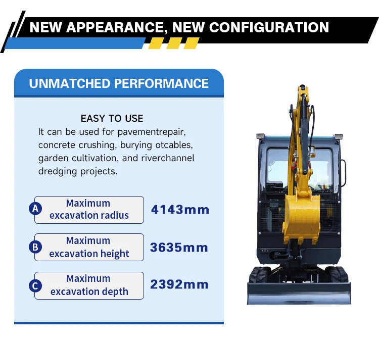 Rippa R330 2 Ton Mini Excavator - Efficient Digging Power