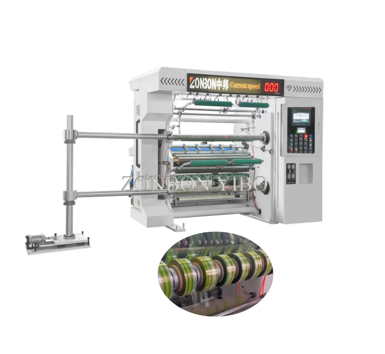 Zonbon Computer Automatic High Speed And Output Paper And Plastic Film ...