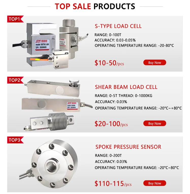 High Precision Load Cells - DYLY103 for Tension & Compression