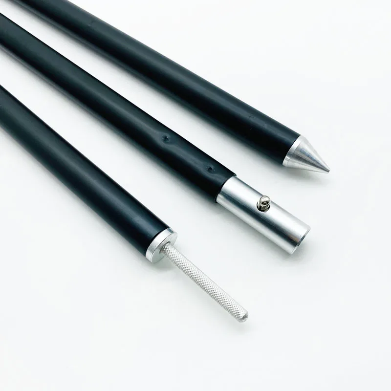 aluminum telescopic pole with spring button lock| Alibaba.com