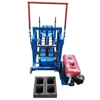 Brick Making Machine Concrete Block Clay Soil Brick Sand And Plastic ...