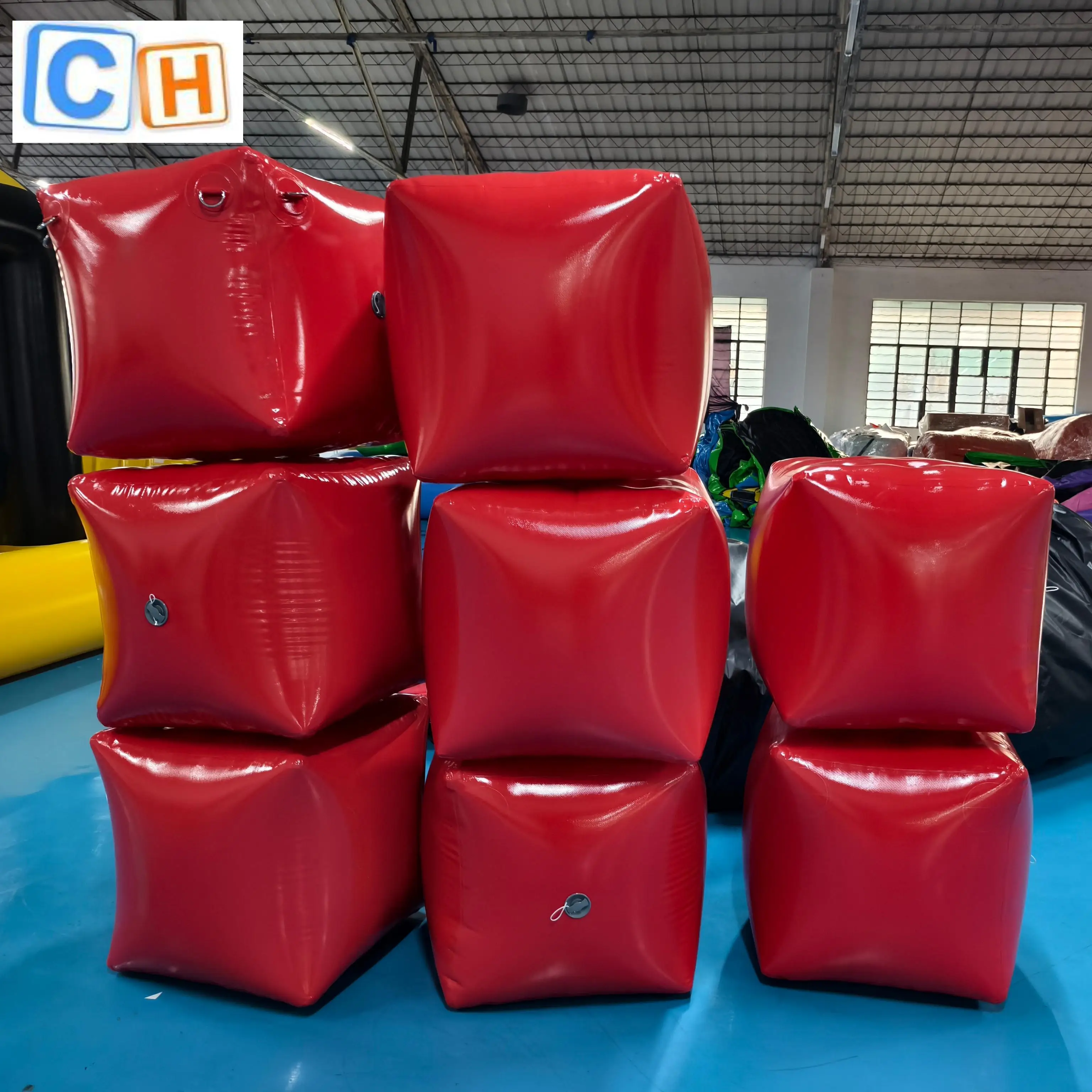 Inflatable Block Game Obstacle Model Display Fun And Interactive ...