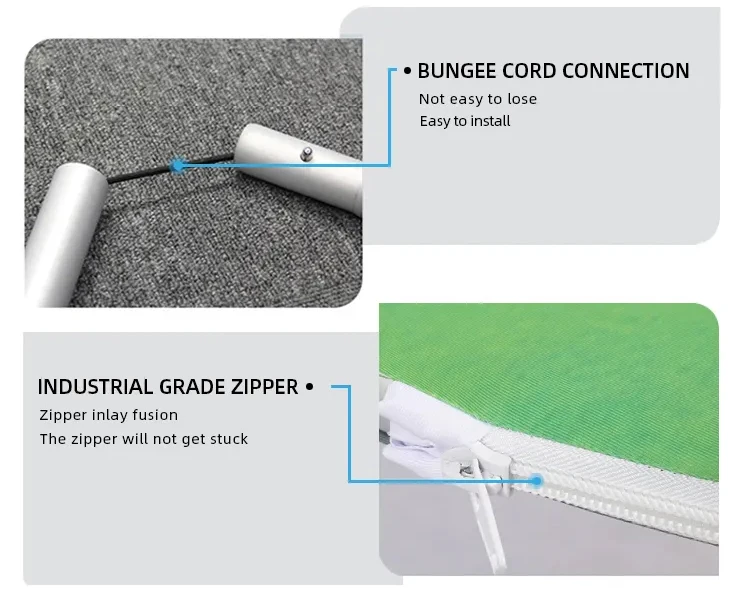 Overhead Stretch Tension Fabric Hanging Signs for Trade Show