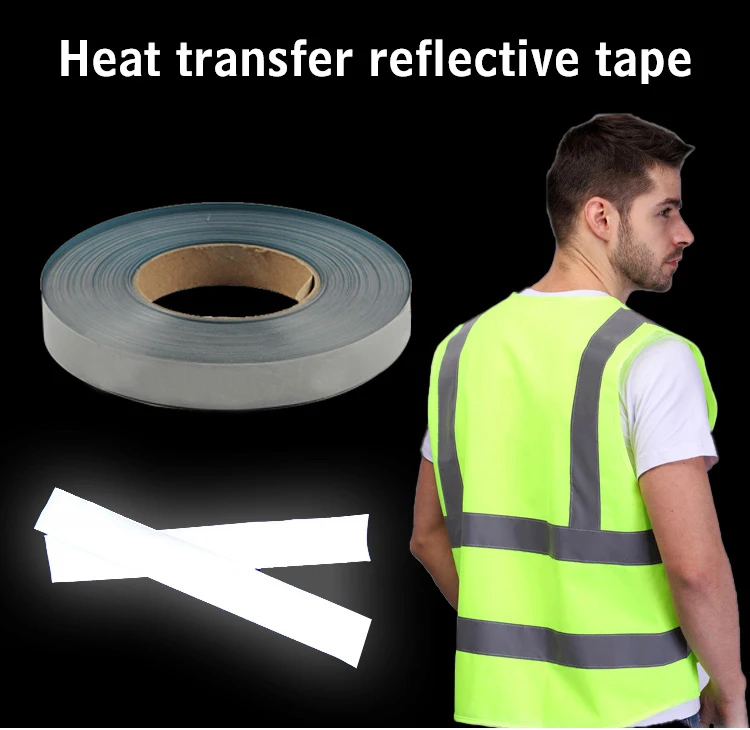 Customized Heat Press Segmented Heat Transfer Reflective Tape for Clothing
