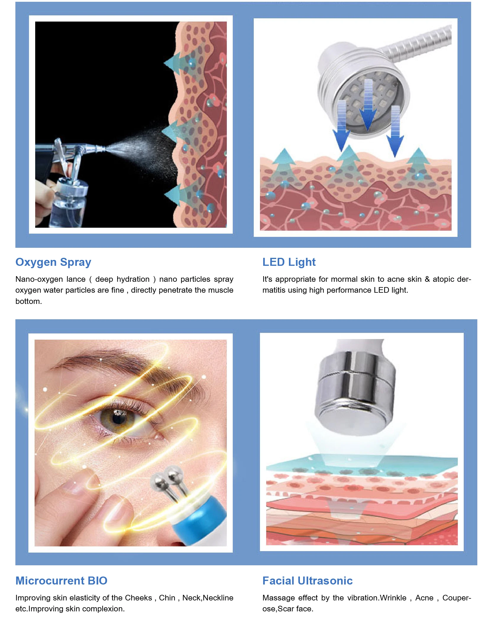 Tuv Ce Oxygen Jet Spray Gun Aqua Peel Blackhead Remover Hydro Hydra ...