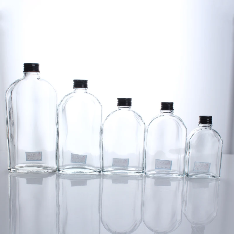 100ml Glass Packaging Containers Bottle Flask Glass Bottle Beverage ...