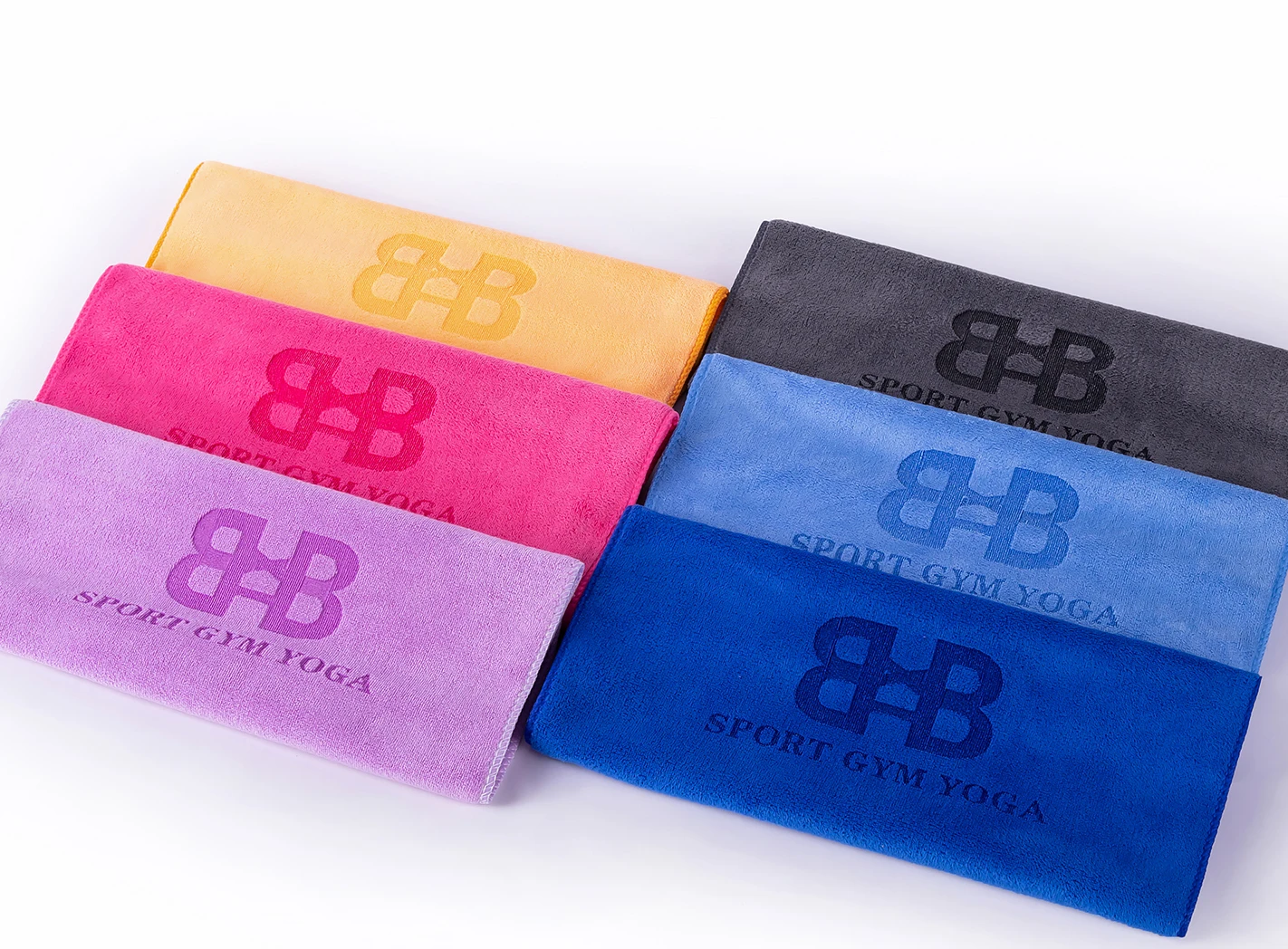 Cheap High Quality Custom Logo Microfiber Sports Towels