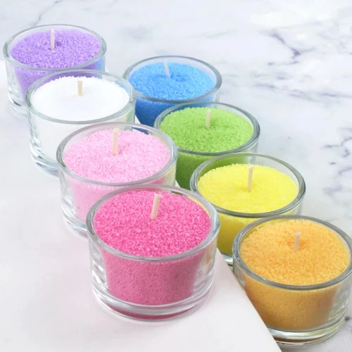 Purple Sands Candle - Perfect for Wedding & Home Decoration