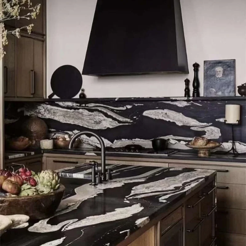 Brazil Copacabana Granite Panda White Quartzite For Living Room Tables ...