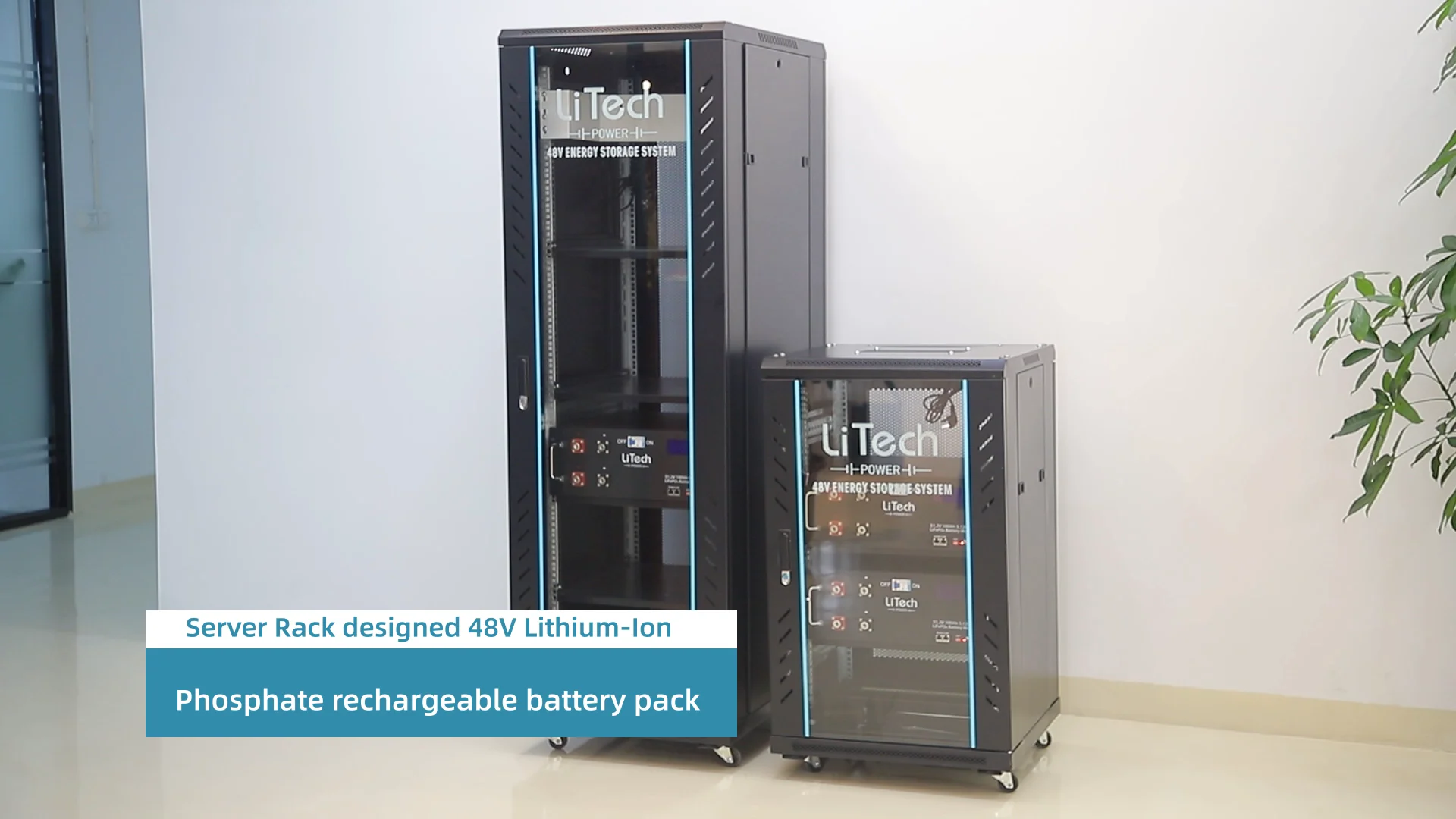 Litech Oem Smart Server Rack Home 48v 5kwh 10kwh Solar Battery Energy ...