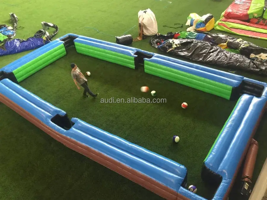 New Design Inflatable Pool Table Soccer Inflatable Football Snooker ...
