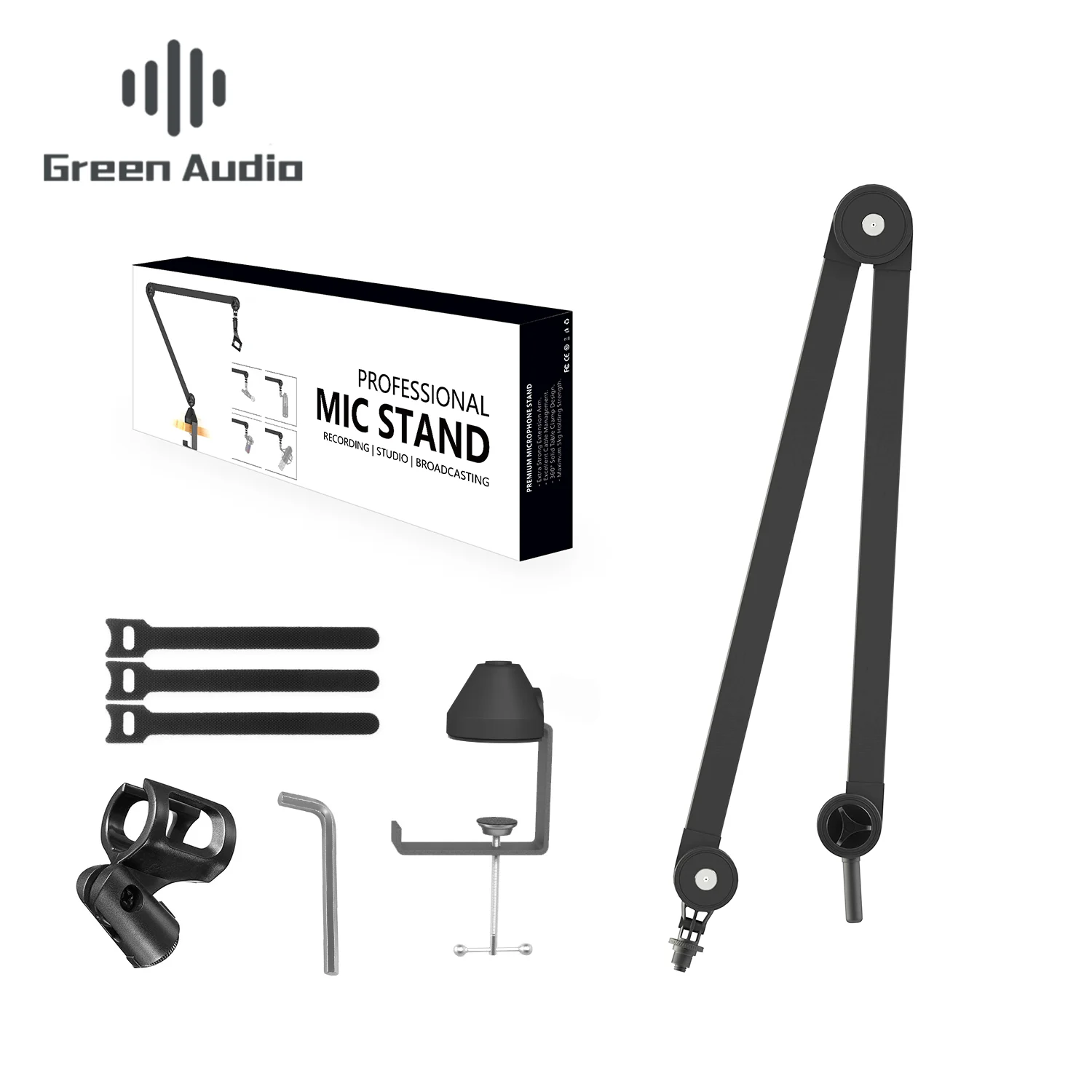 Elikliv AM03 Microscope Flex Arm Stand,Flexible Microscope Boom Stand ...