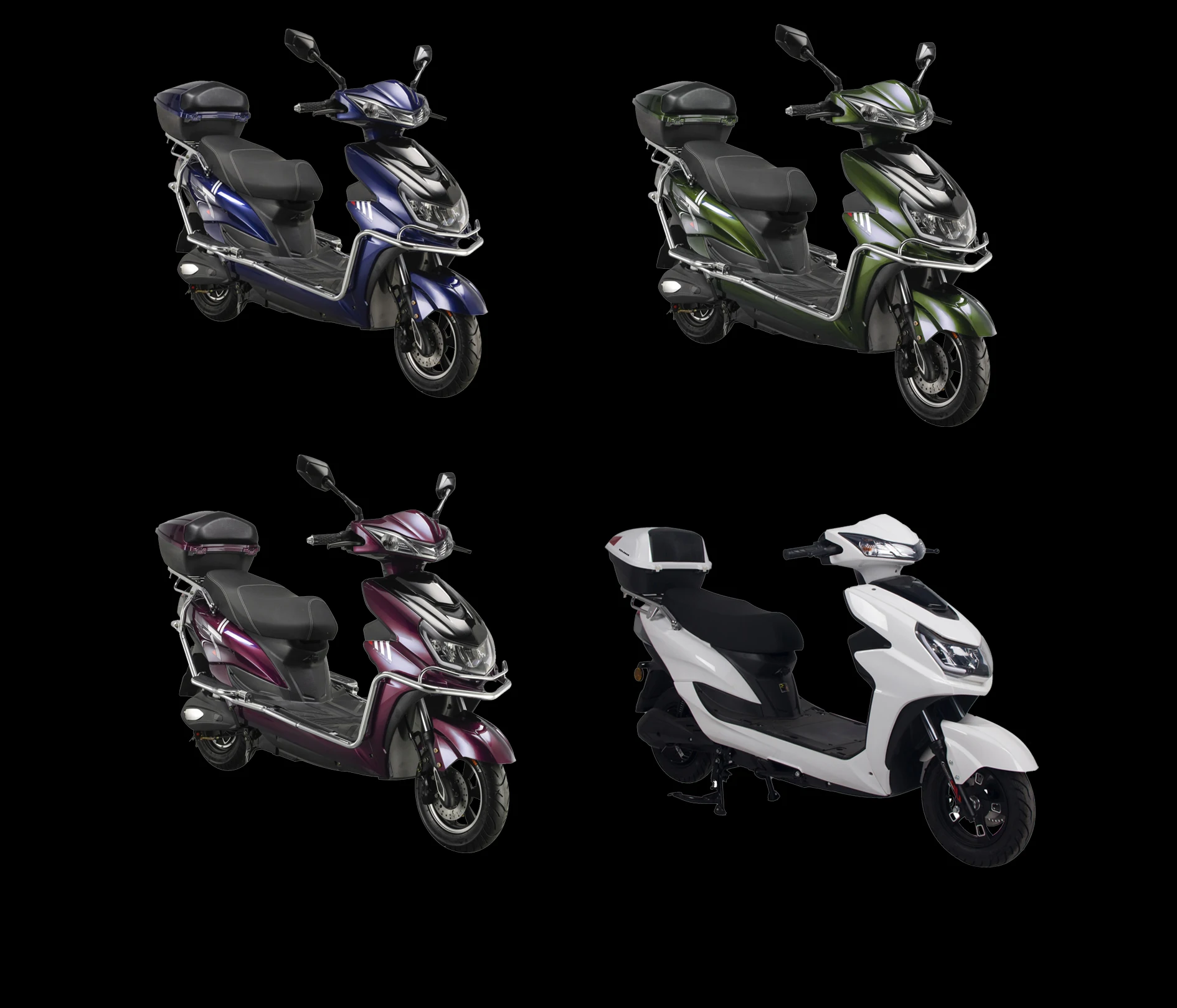 Cheap Electric Moped Scooter with Pedals - 50cc Street Legal