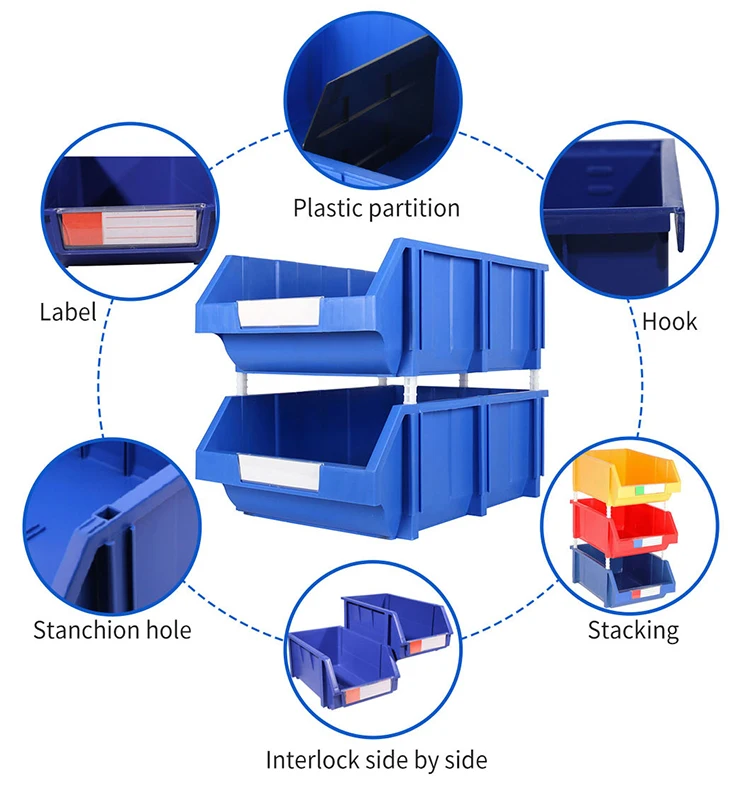 Nut And Bolt Storage Picking Boxes Hardware Product Plastic Combined ...