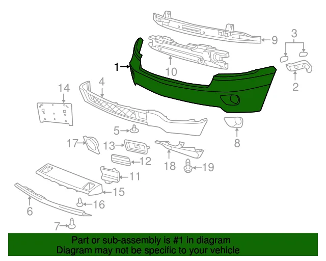 Musuha New Front Bumper Upper For Jeep Grand Cherokee 2011 2012 2013 ...