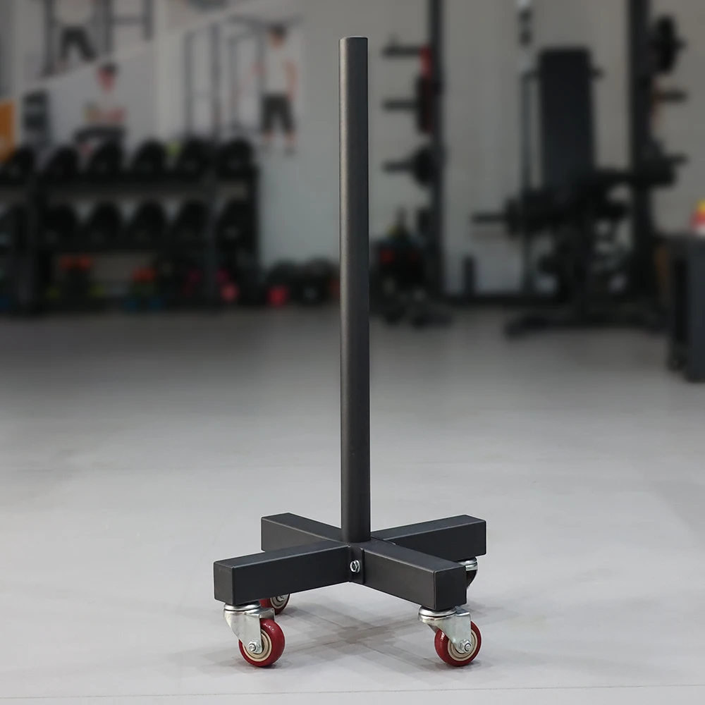SMARTFIT Vertical Storage Weight Plate Rack Portable Holder With Caster ...