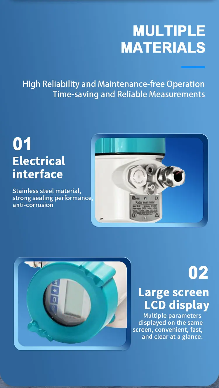 RS485 Guided Wave Radar Level Transmitter - Accurate Measurement