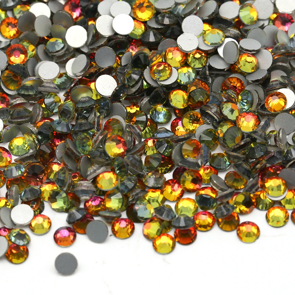 Ss20 New Color Clear Glass Transparent Rhinestones For Dress - Buy ...