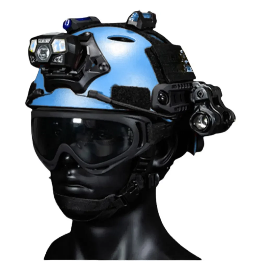 PPE Firefighter's Emergency Rescue Hard Hat ABS Red F2