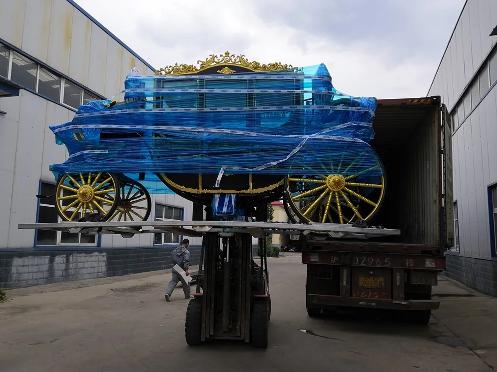Hot Sale Mini Sightseeing Horse Drawn Carriage Horse Cart Manufacturer ...