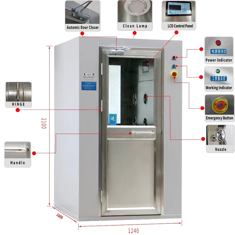 Purification Cleanroom Modular Industrial Laboratory Cleanroom For ...