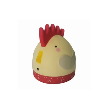Cute Design Rooster Timer With Rubber Paint 60 Minute Countdown ...