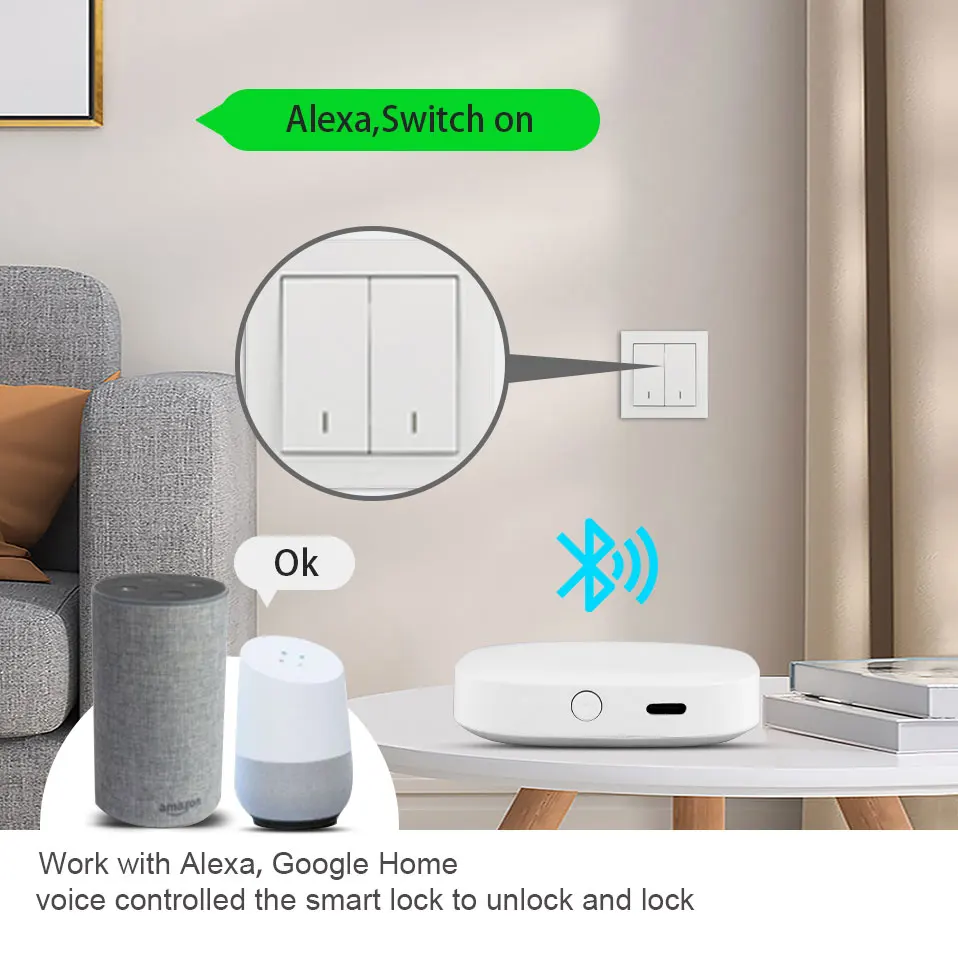 Tuya Smart Gateway BLE Wifi Iot Home Internet Gateways