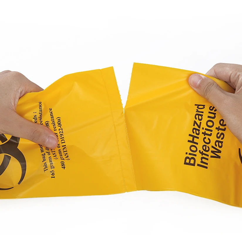 Biohazard Bag Biodegradable Autoclave Biohazard Bag With Specimen ...