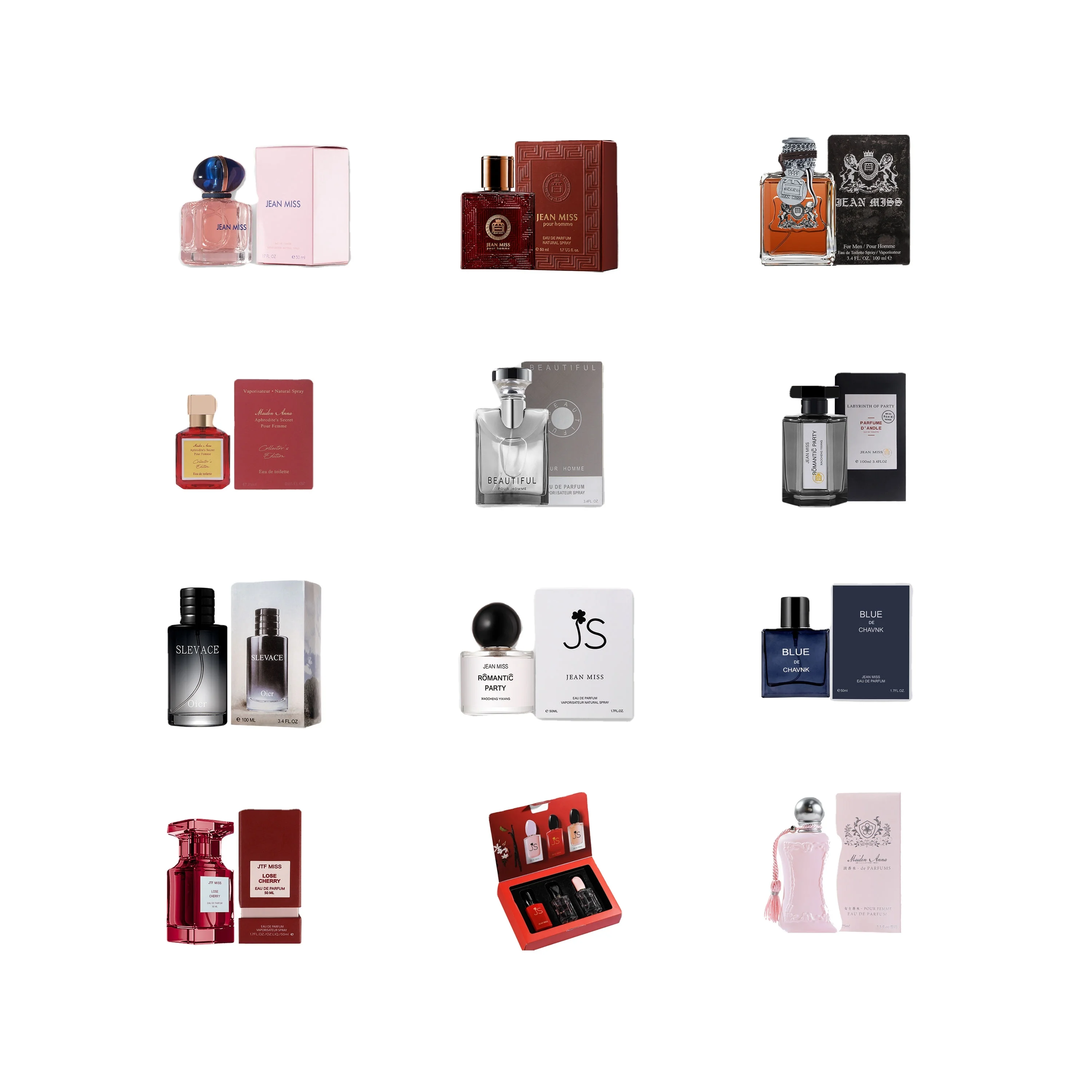 Jean Miss Couture Original Eau De Parfum Spray for Men Long-Lasting ...