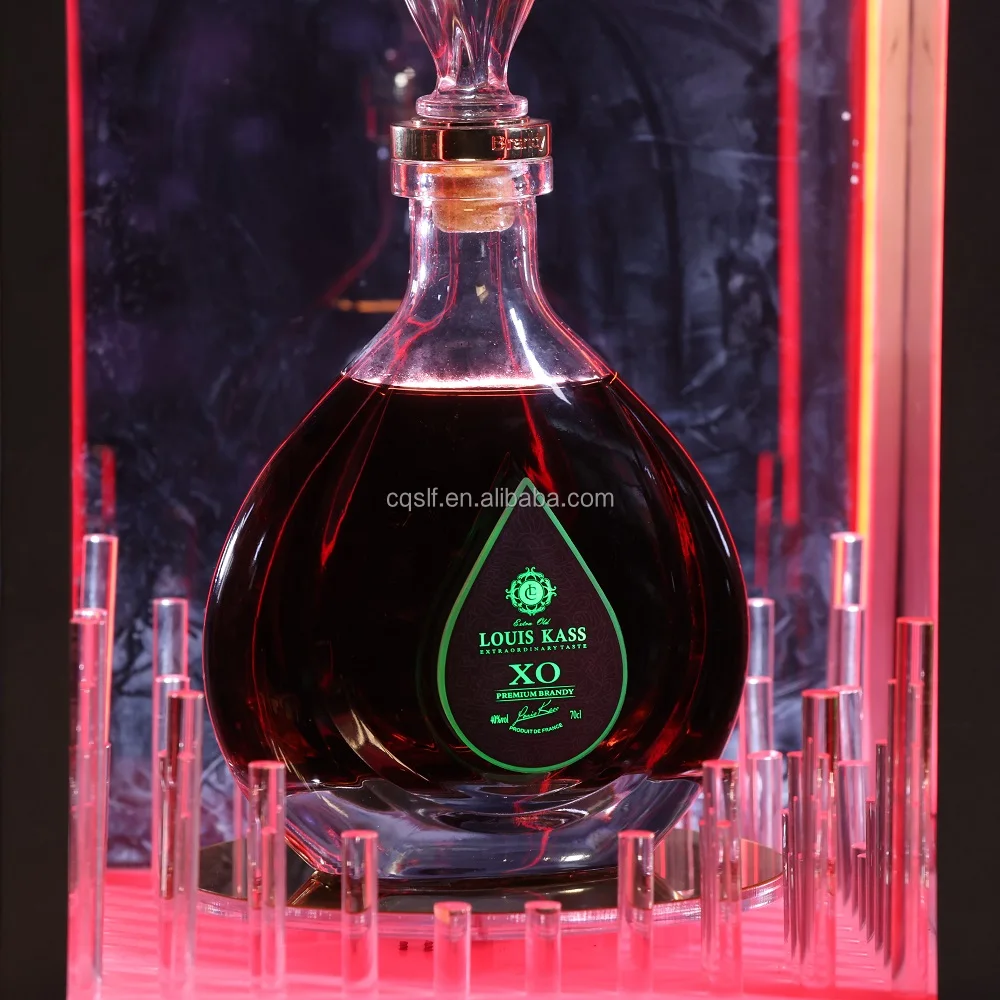 Custom 3m Brandy Label Sticker El Glow Sticker Waterproof Glow Wine ...