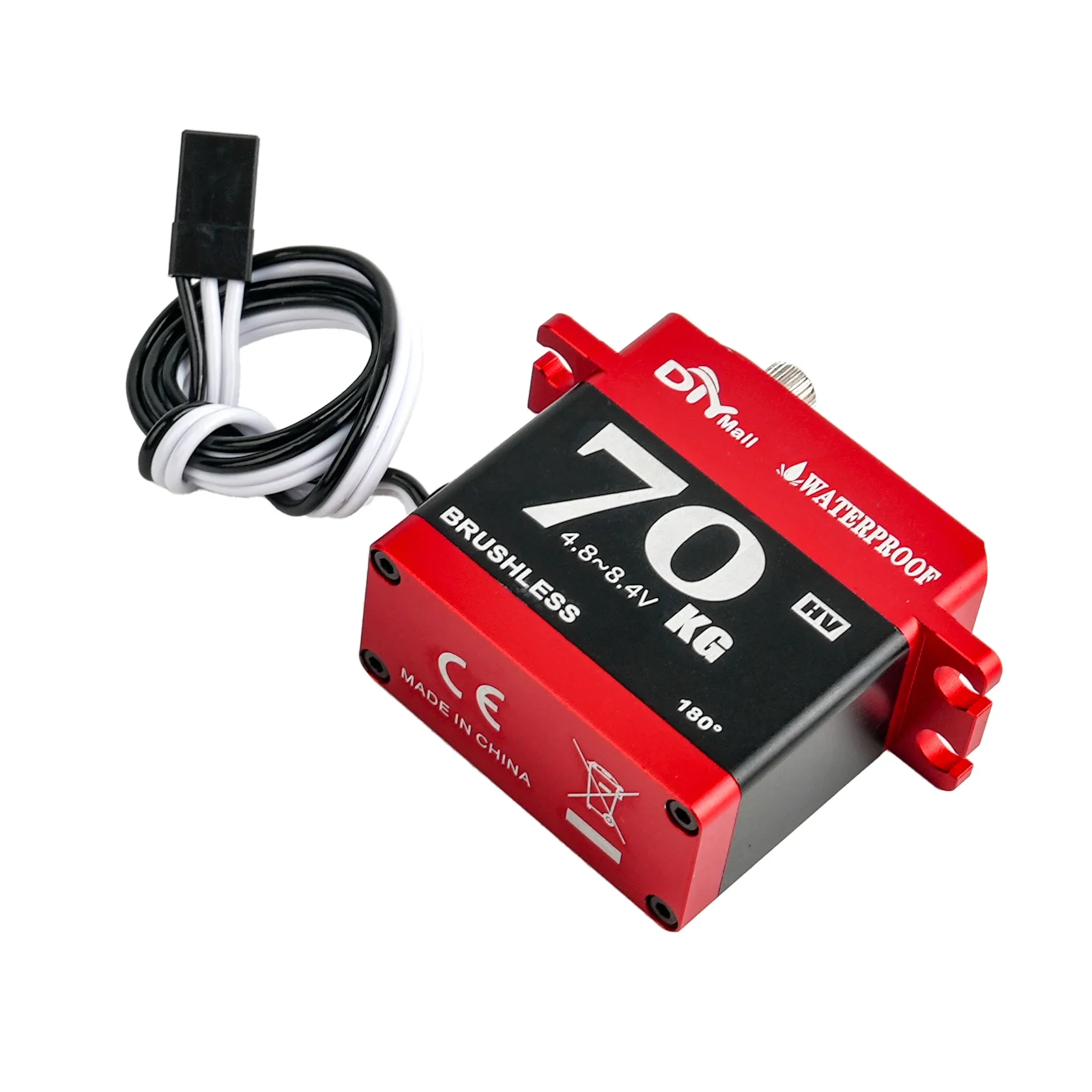 70kg Brushless RC Servo - High Torque for Racing & Robotics