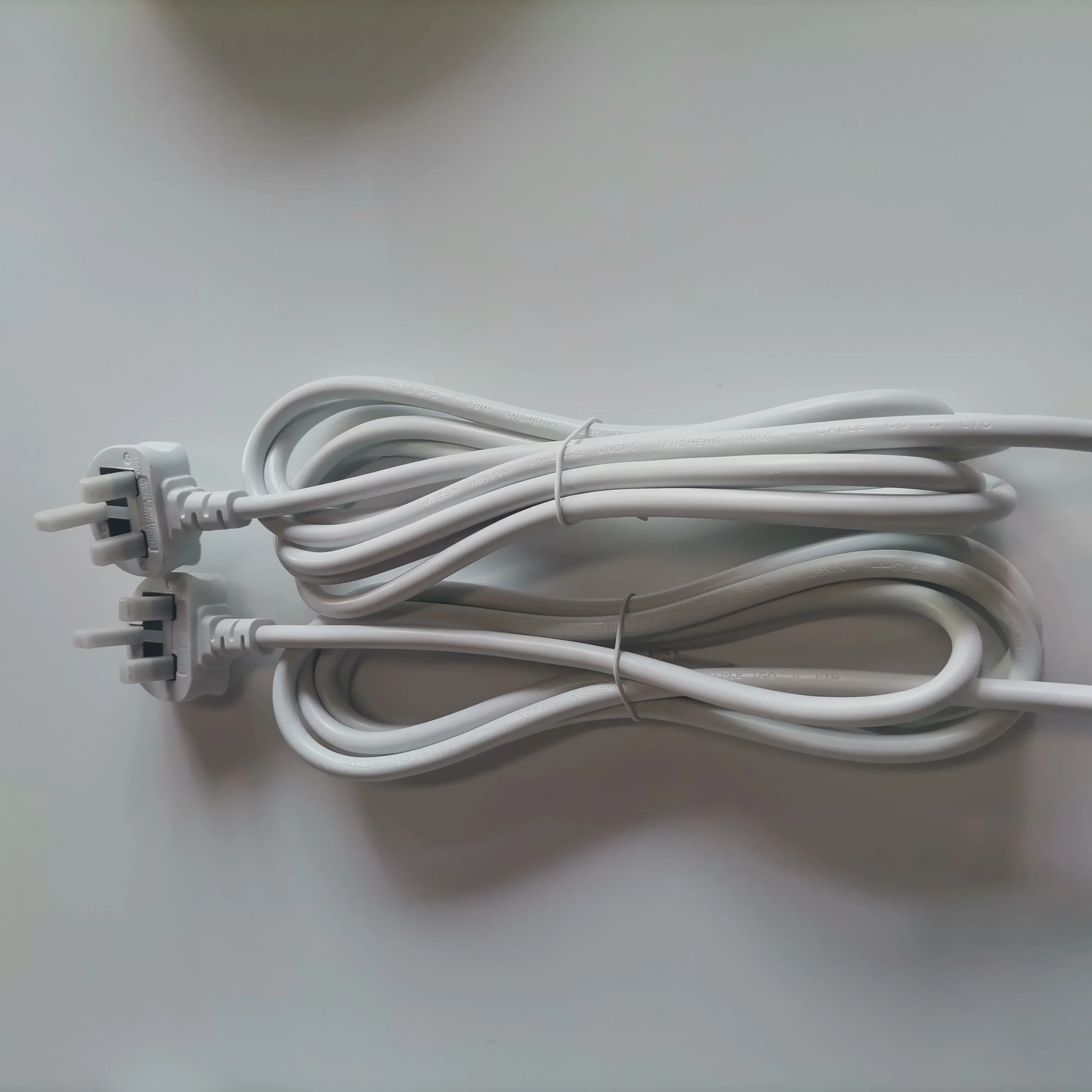 3core 1mm2 0.75mm2 Retractile Coil Cords Spring Wire Coiled Cable with ...