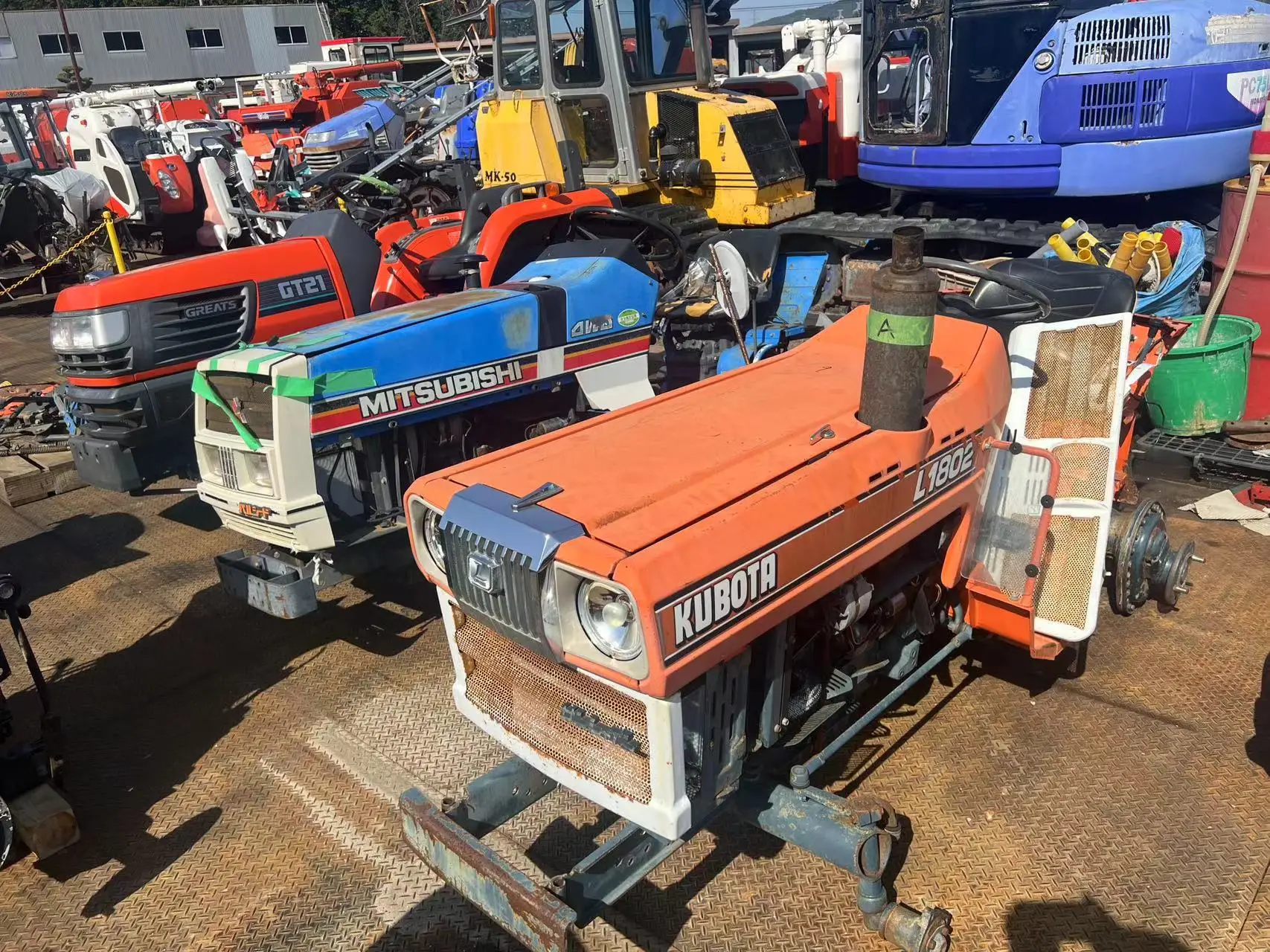 Japan Original Used Farm Tractors ISEKI TU1700 Ship From Japan Port for ...