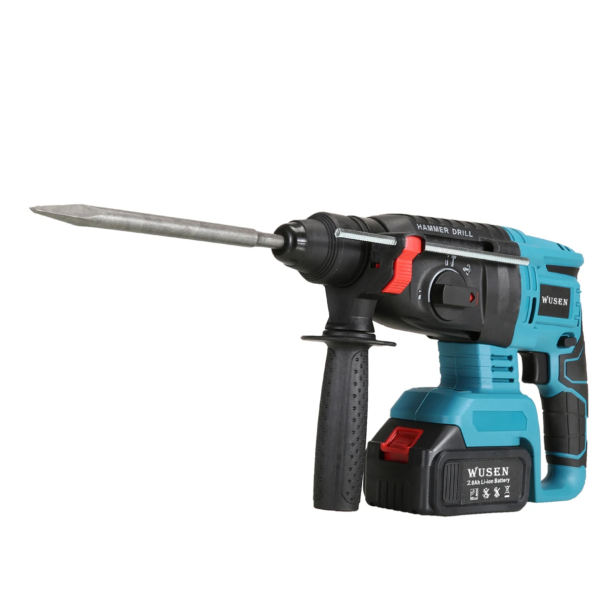 Hammer Drill Tool Set Machine 21v Battery Brushless Demolition Impact ...