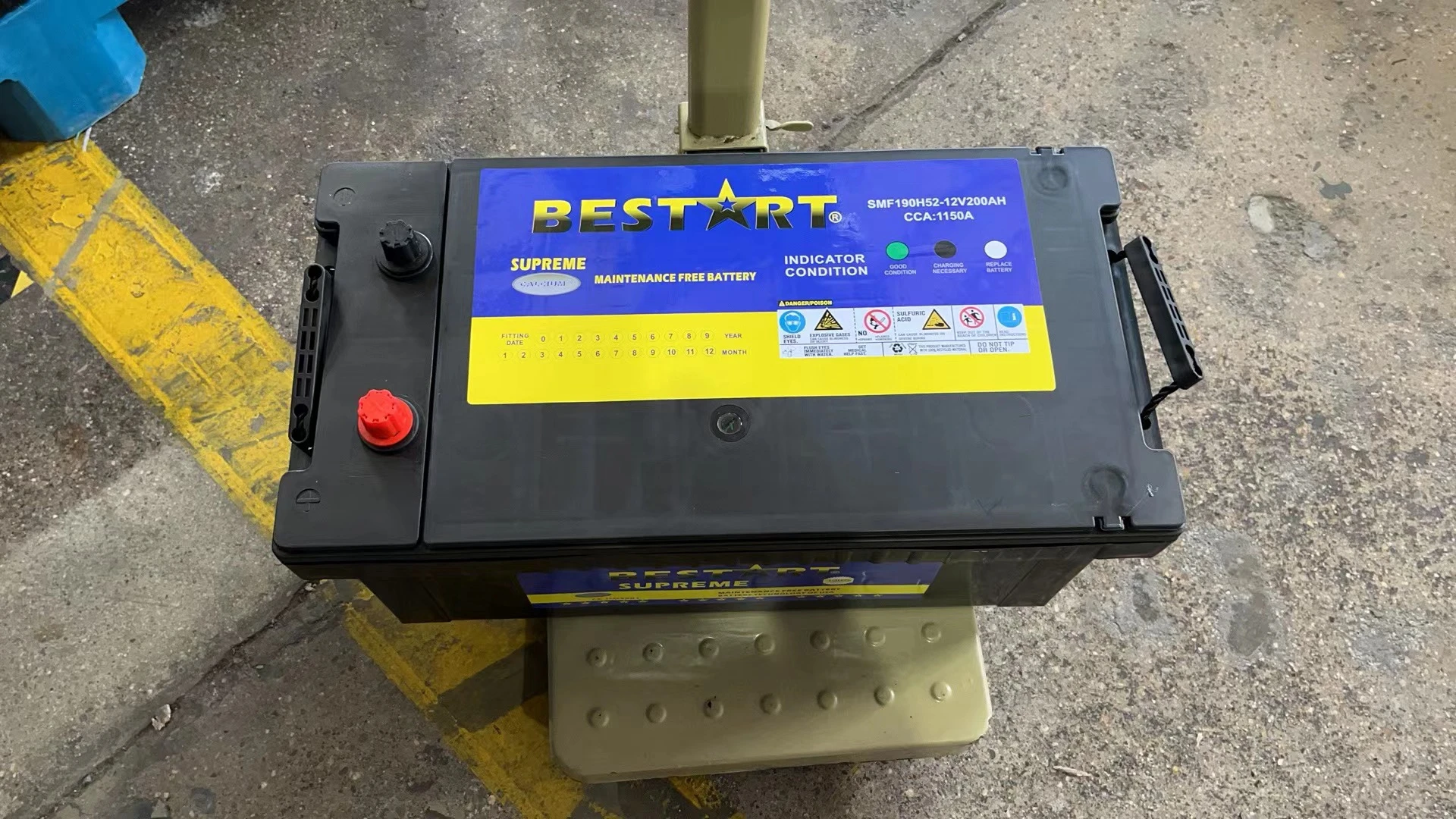 190H52RMF(N200MF) Maintenance Free Battery for Trucks & Cars