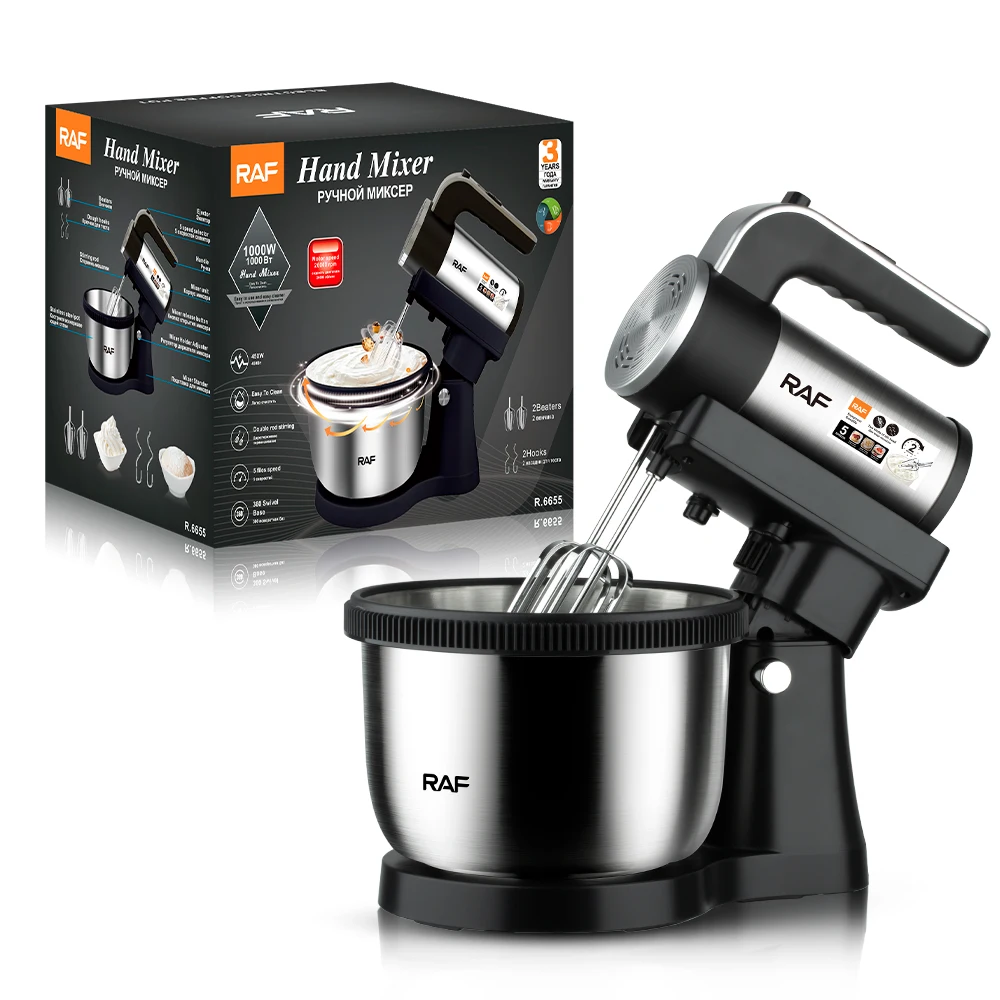 Raf Brand New Arrival Hand Mixer Electric 450w Easy To Clean 360 Swivel ...